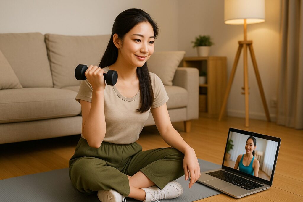 自宅でOK！初心者でも続けやすい自重トレーニング3選｜器具なしで全身を鍛える方法 - MetaFit-Hub